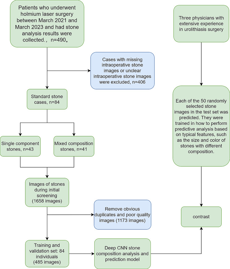Predicting stone composition via machine-learning models trained on intra-operative endoscopic ...