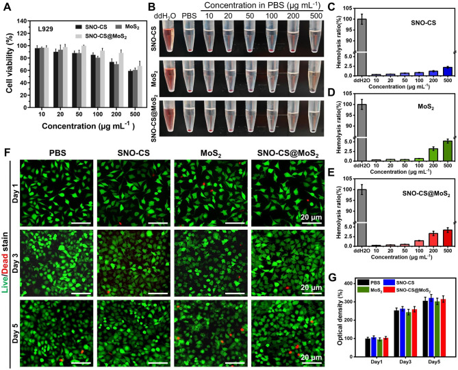 Functionalized MoS2-nanosheets with NIR-Triggered nitric oxide delivery and photothermal ...