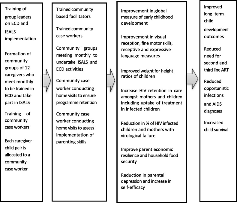 Evaluating the effectiveness of a multi-component intervention on early childhood development in ...