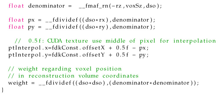 Principles for an Implementation of a Complete CT Reconstruction Tool Chain for Arbitrary Sized ...