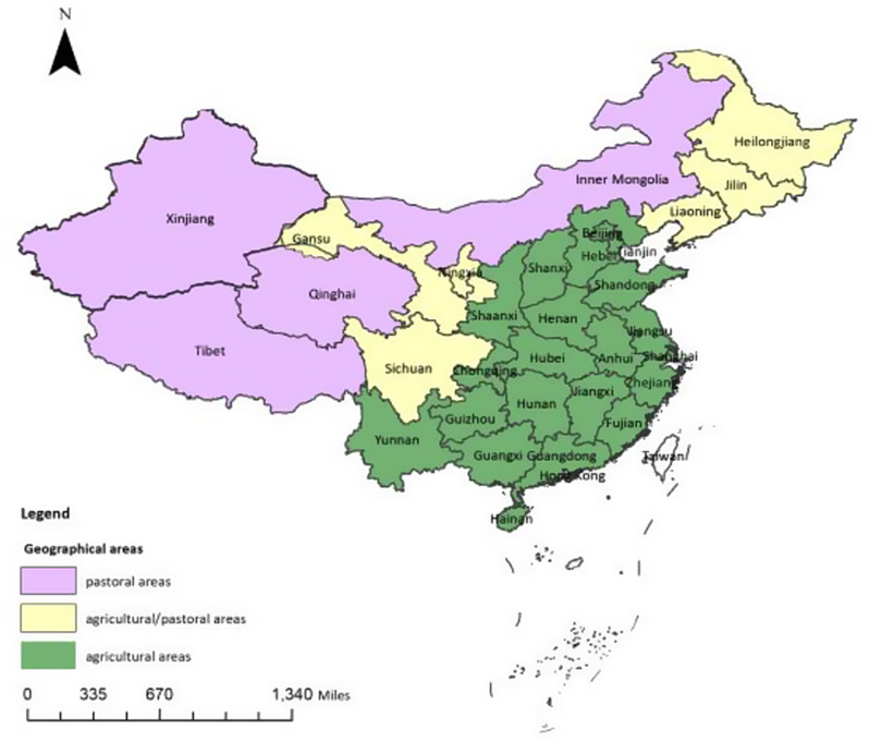 Changing trends in human brucellosis in pastoral and agricultural China ...