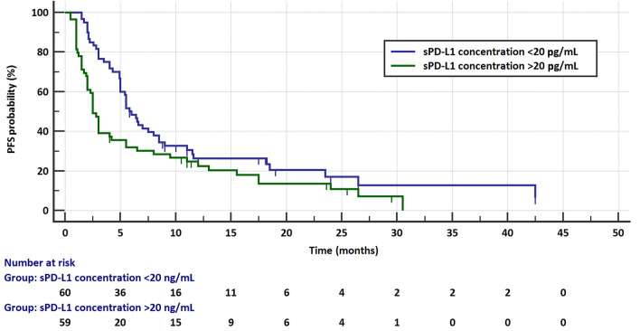 The influence of plasma sPD-L1 concentration on the effectiveness of immunotherapy in advanced ...