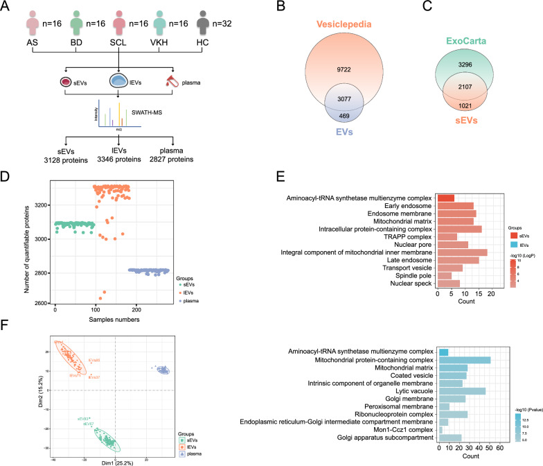 Comprehensive profiling of extracellular vesicles in uveitis and scleritis enables biomarker ...