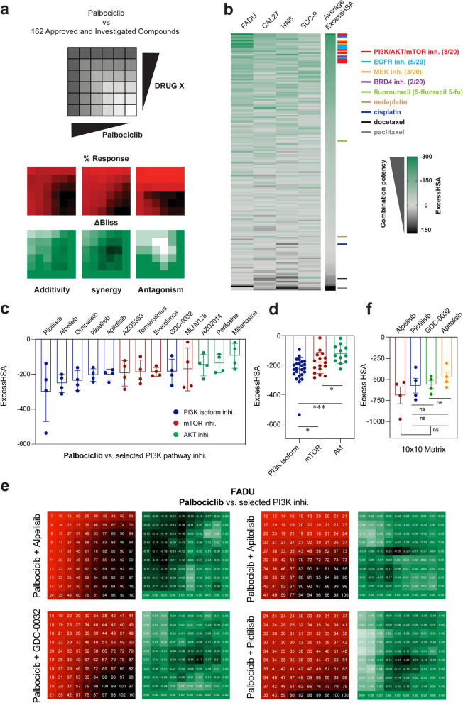Palbociclib-based high-throughput combination drug screening identifies ...