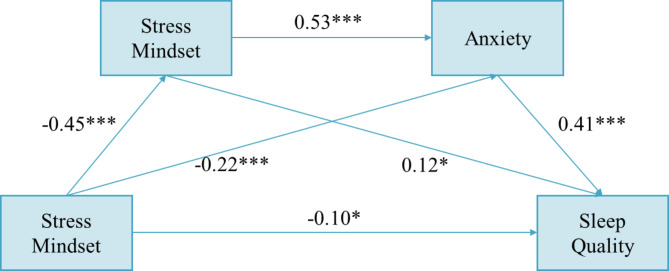 Stress mindset and nurses’ sleep quality: mediating effects of stress ...