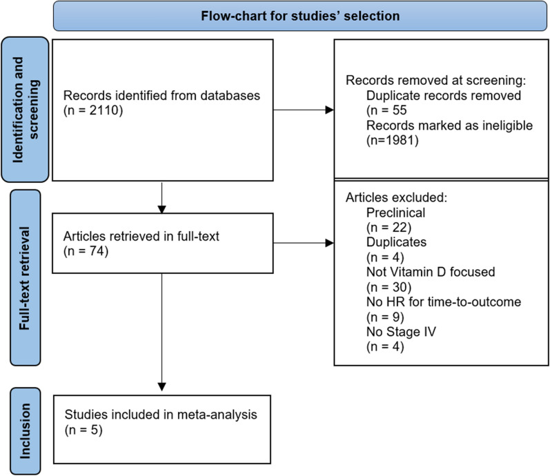 Circulating vitamin D level before initiating chemotherapy impacts on the time-to-outcome in ...
