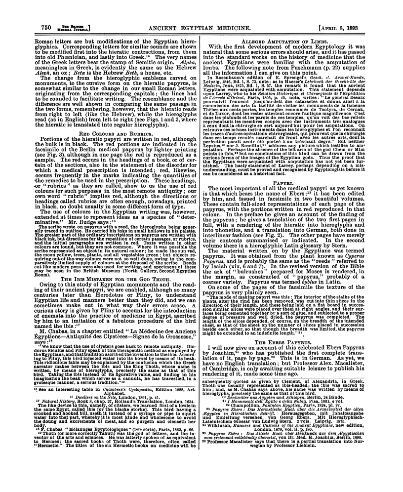 Ancient Egyptian Medicine: [A Bibliographical Demonstration in the ...