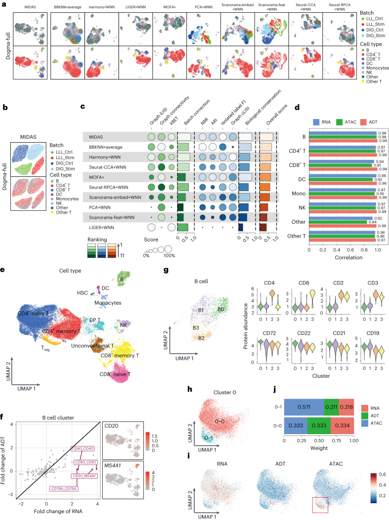 Mosaic integration and knowledge transfer of single-cell multimodal data with MIDAS - PMC