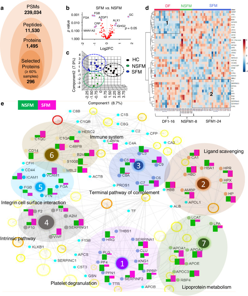Multiplexed quantitative proteomics provides mechanistic cues for malaria severity and ...