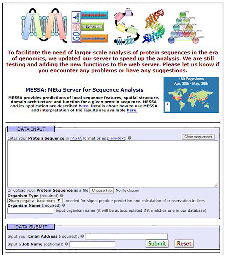 Predicting sequence features, function and structure of proteins using MESSA - PMC