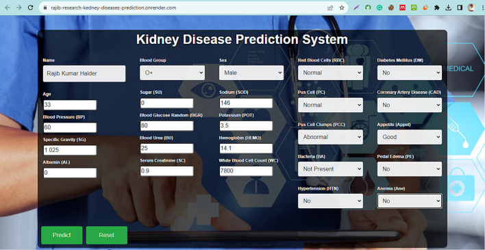 ML-CKDP: Machine learning-based chronic kidney disease prediction with smart web application - PMC