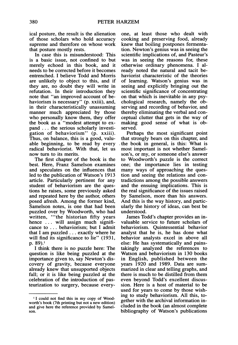 Searching in ruins for truth: The life and works of John B. Watson—a ... Searching in ruins for truth: The life and works of John B. Watson—a ...