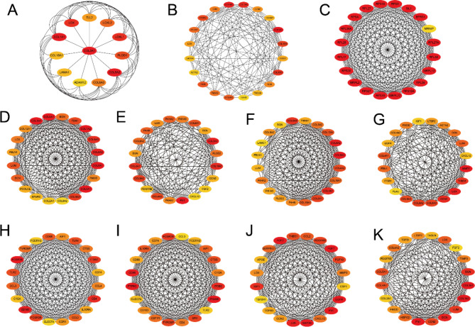 Identification of hub genes through integrated single-cell and ...
