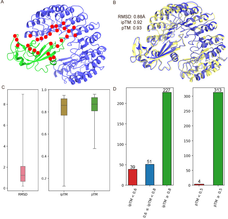 Benchmarking AlphaFold3's protein-protein complex accuracy and machine learning prediction ...