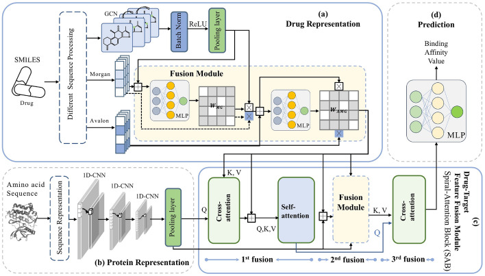 Mtaf Dta Multi Type Attention Fusion Network For Drug Target Affinity Prediction Pmc