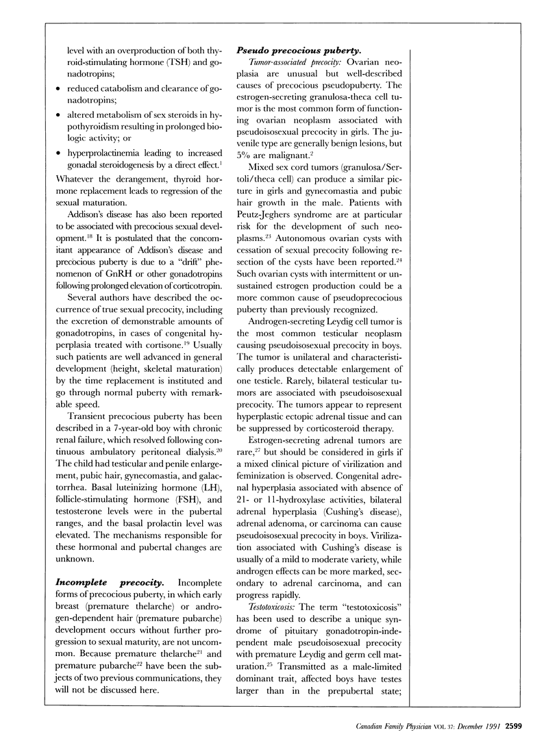 Recent Advances In The Treatment Of Isosexual Precocious Puberty