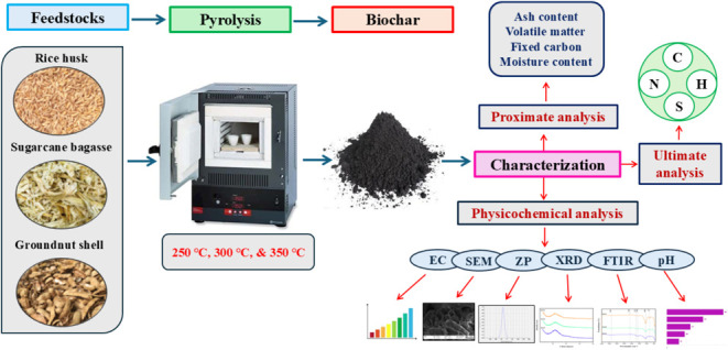 Effect of Pyrolysis Temperature on the Physicochemical Properties and Structural Characteristics ...