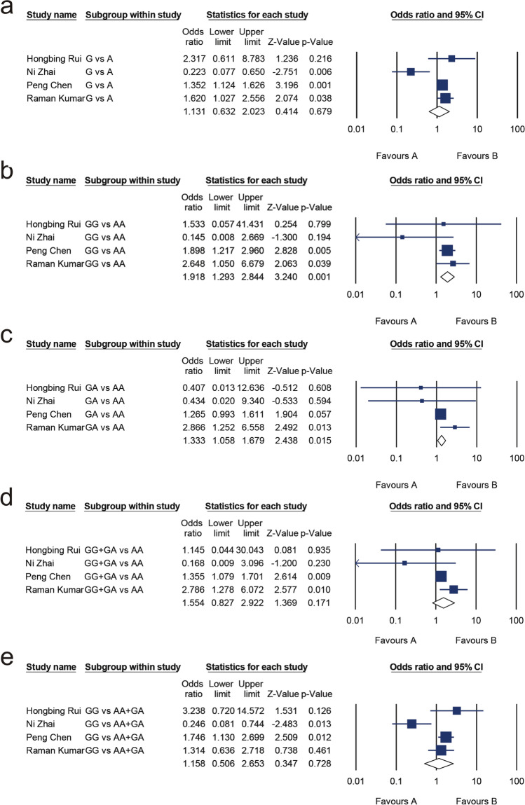 Vitamin D receptor gene polymorphisms and multiple myeloma: a meta-analysis - PMC