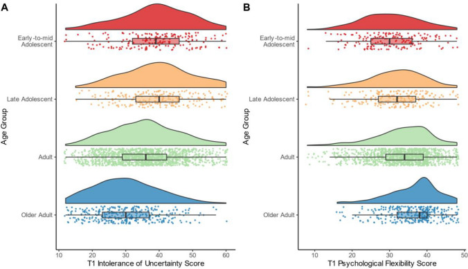 Intolerance of uncertainty and psychological flexibility as predictors of mental health from ...