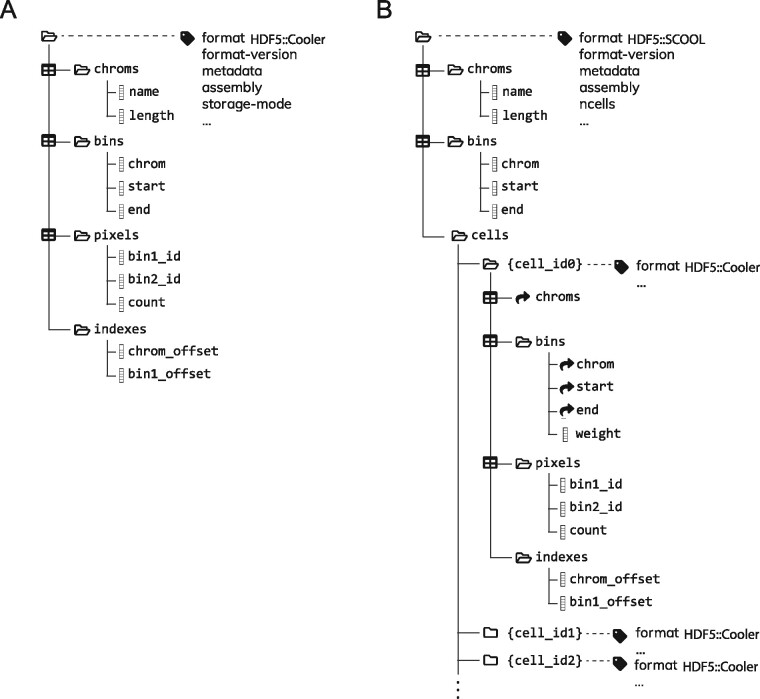 Scool: a new data storage format for single-cell Hi-C data - PMC