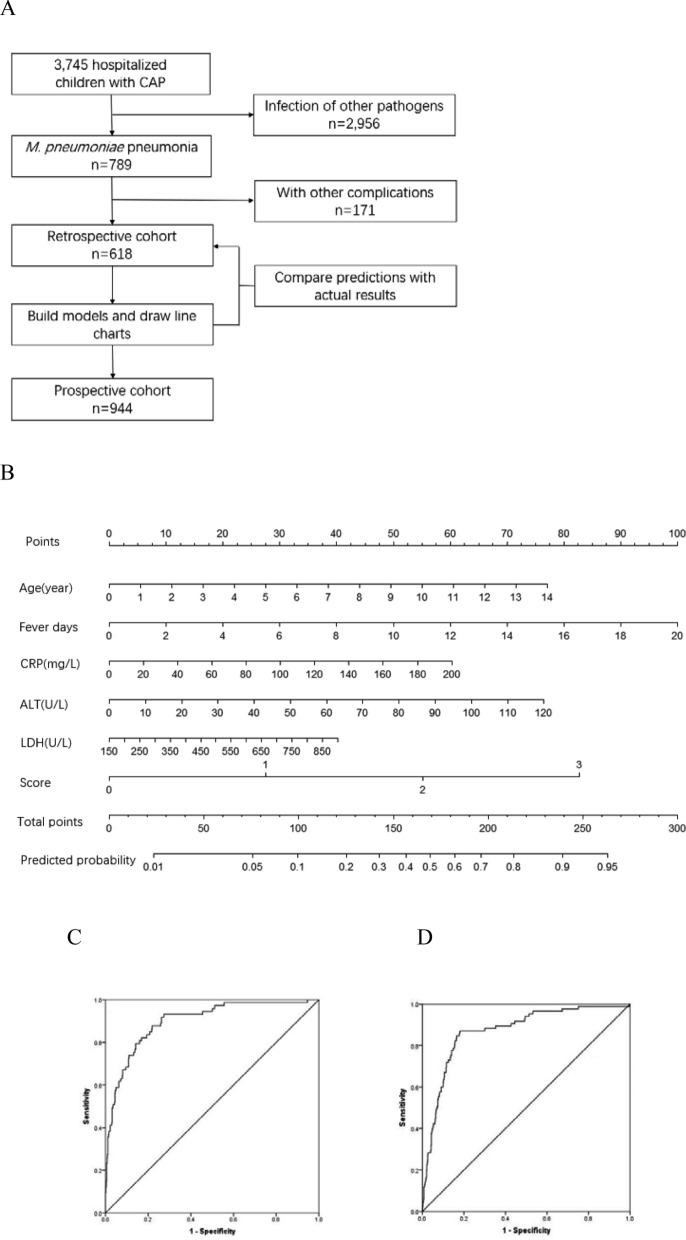 Development of a scale for early prediction of refractory Mycoplasma ...