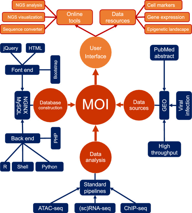 MOI is a comprehensive database collecting processed multi-omics data associated with viral ...