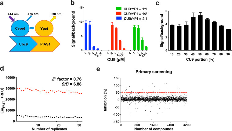 An in vitro Förster resonance energy transfer-based high-throughput ...
