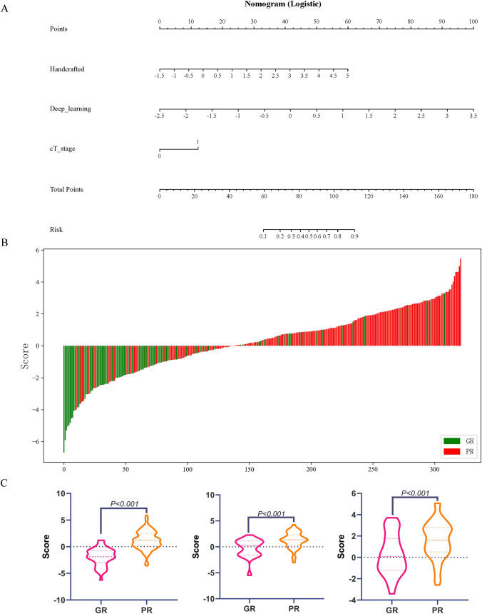 Deep learning nomogram for predicting neoadjuvant chemotherapy response in locally advanced ...