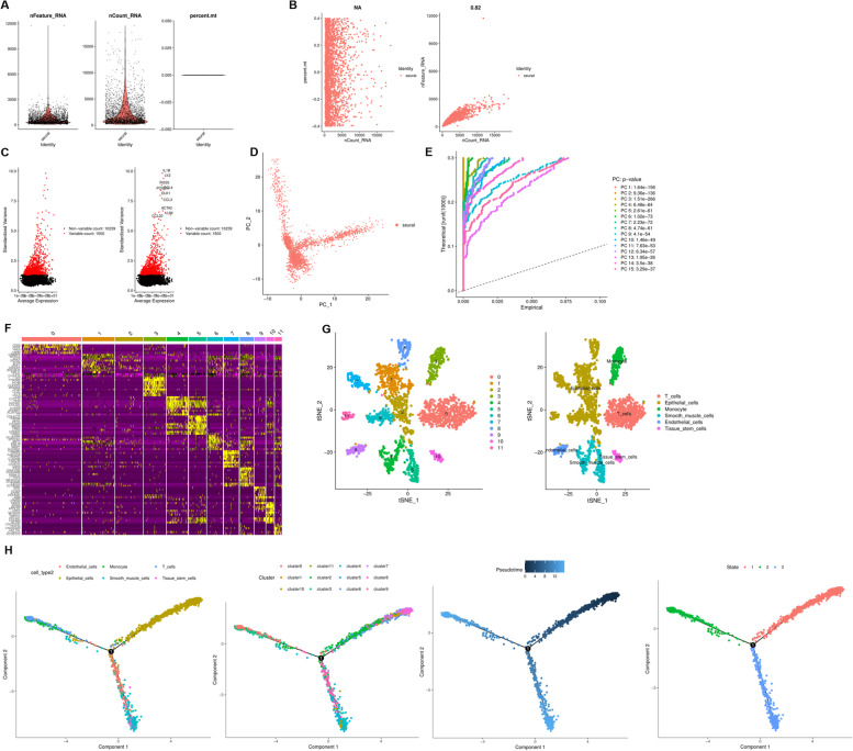 Integrated analysis of single-cell RNA-seq and bulk RNA-seq unveils heterogeneity and ...