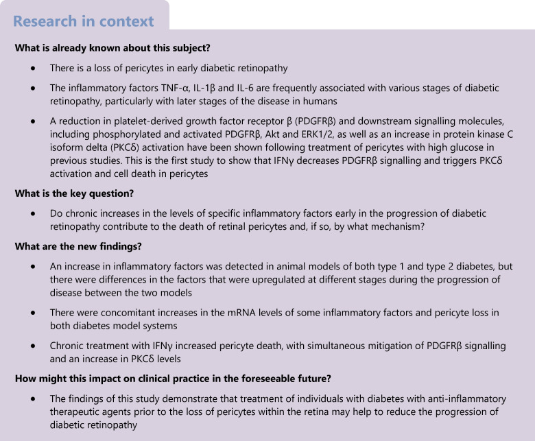 Retinal inflammation in murine models of type 1 and type 2 diabetes ...